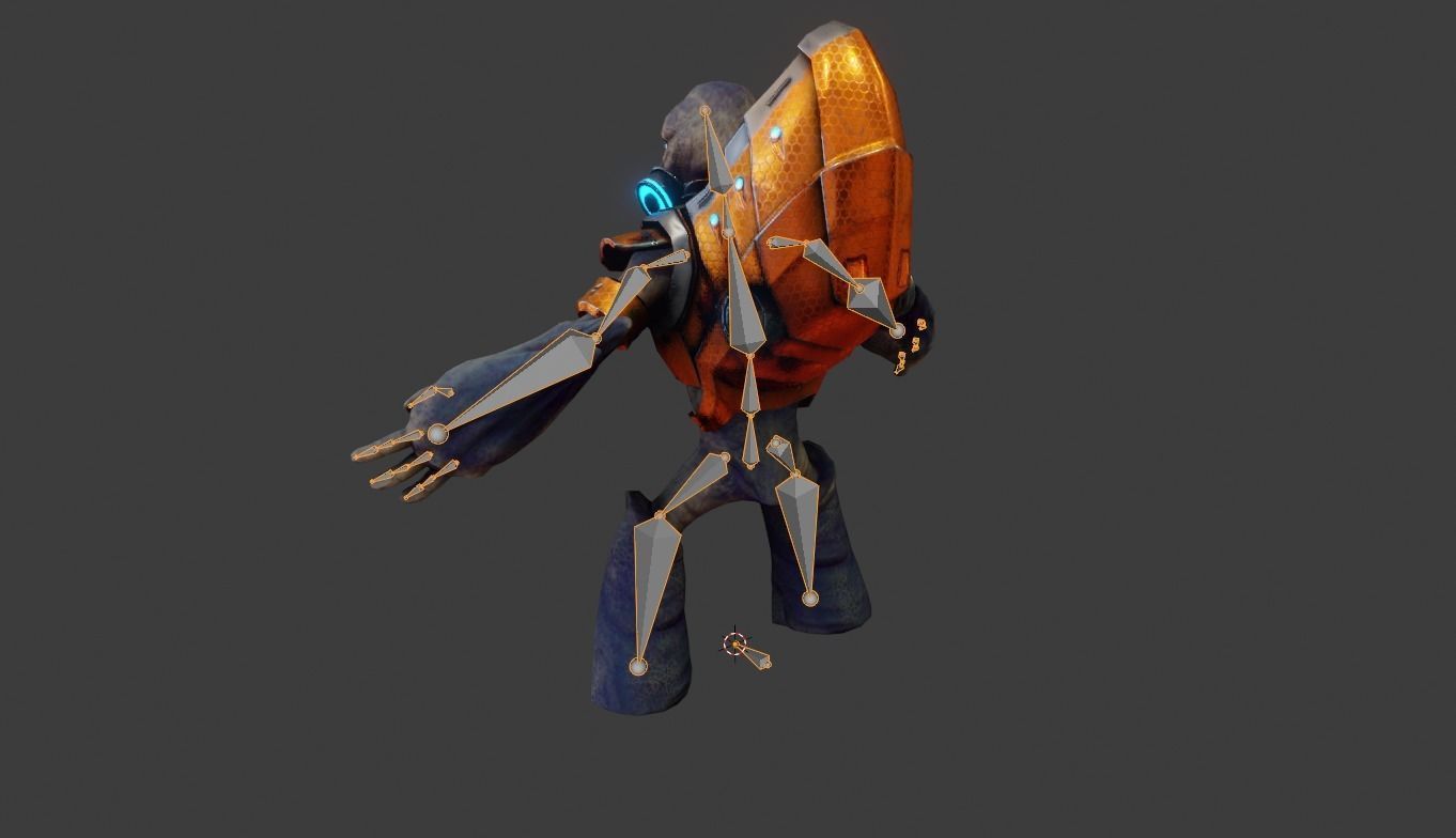 3D model Halo Grunt VR / AR / low-poly | CGTrader