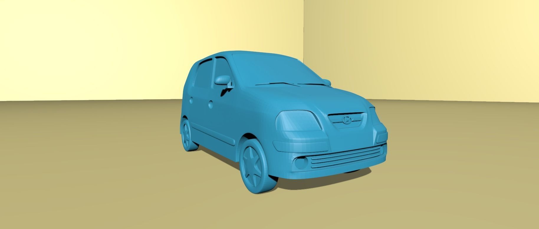 Hyundai Atos 3D model 3D printable | CGTrader