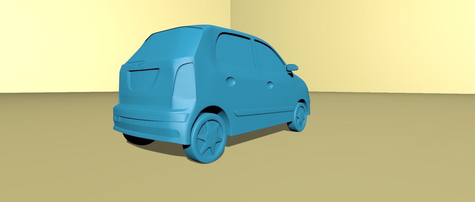 Hyundai Atos 3D model 3D printable | CGTrader