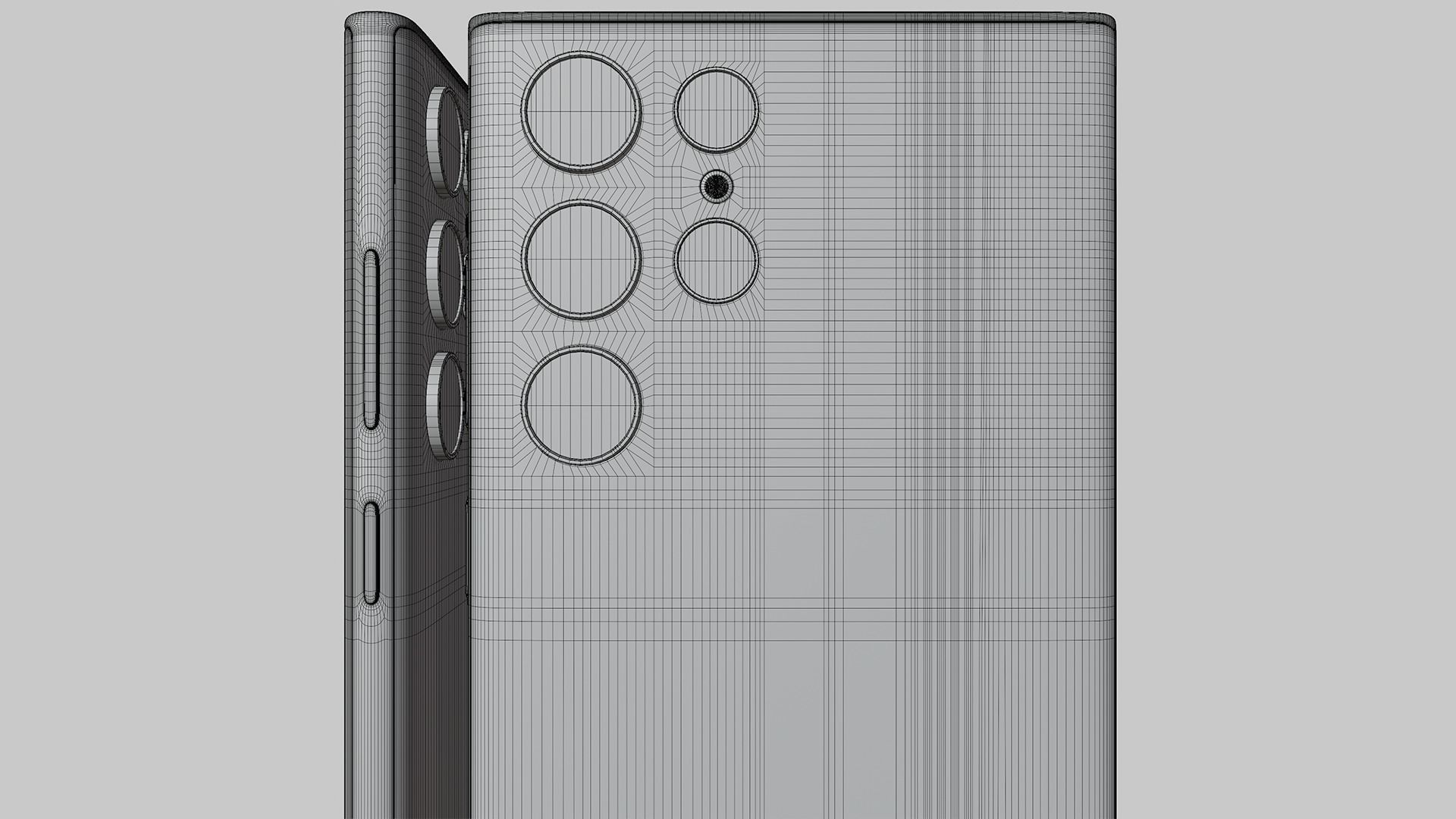 Samsung Galaxy S22 Ultra Phantom White 3D model | CGTrader