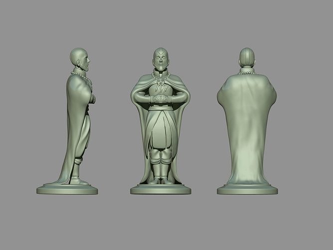 Aang Statue - Avatar the Last Airbender 3D model | CGTrader