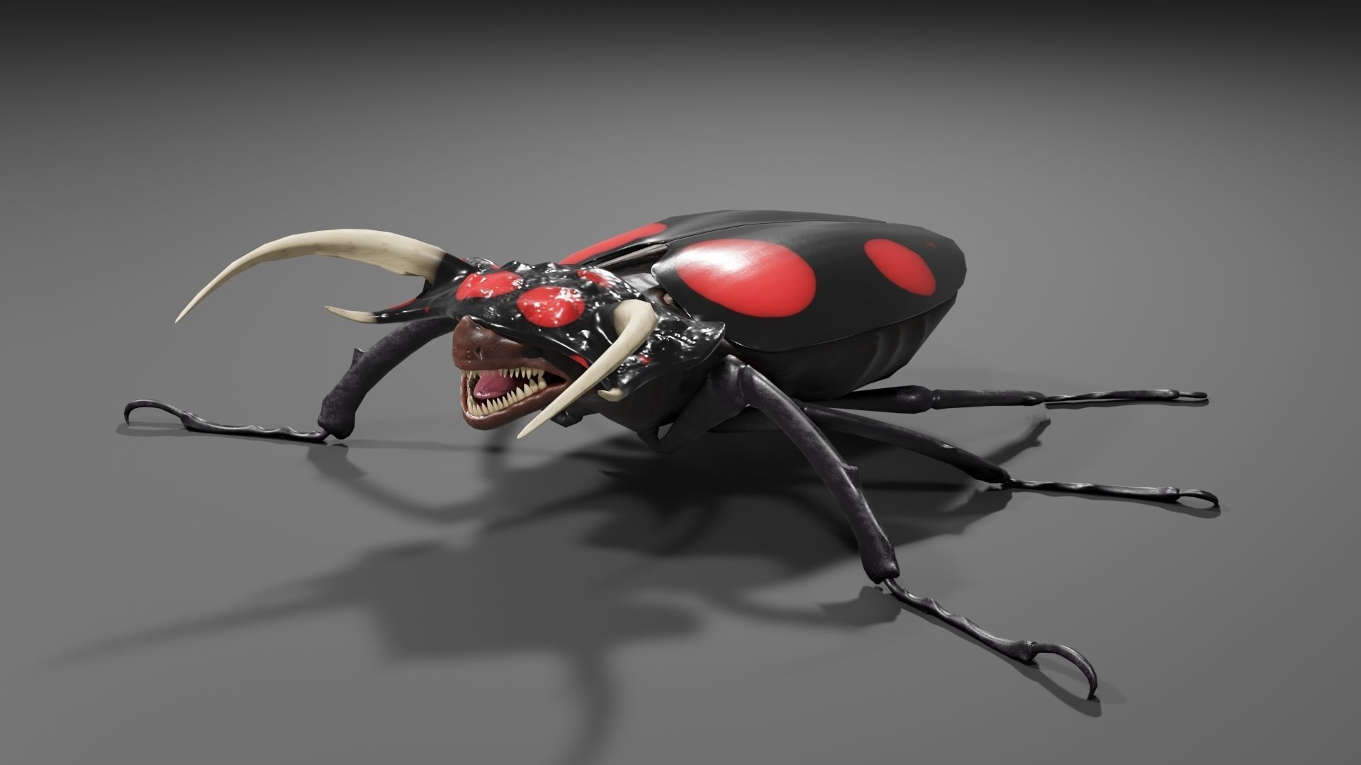 3D model Bug Monster VR / AR / low-poly | CGTrader