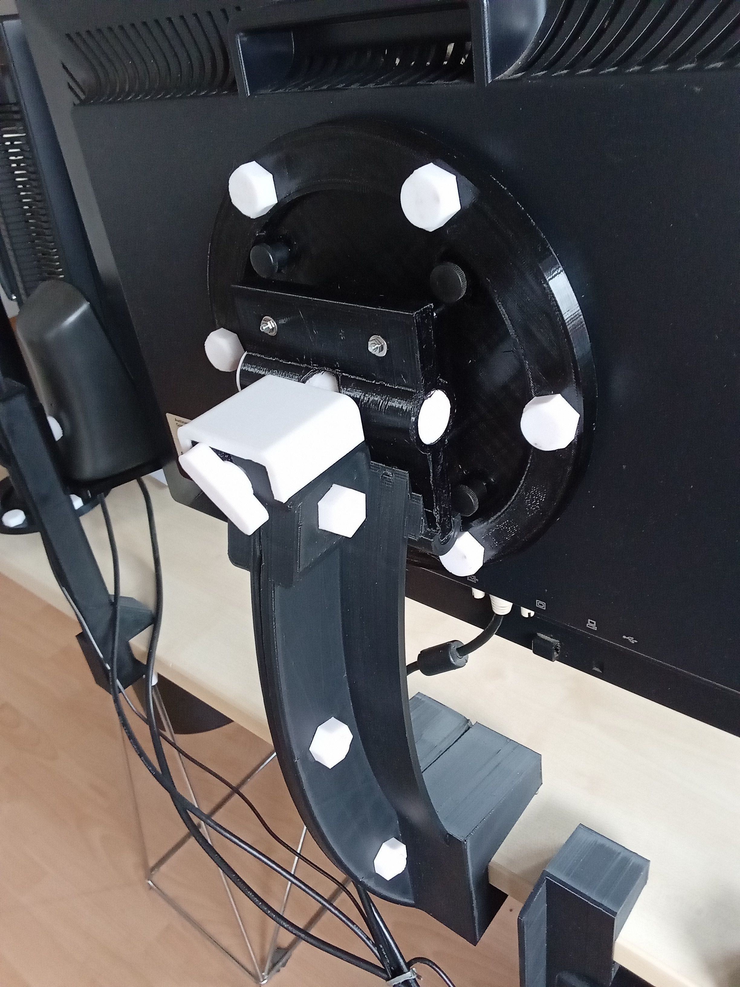 Ultimate screen holder for your office 3D model 3D printable | CGTrader