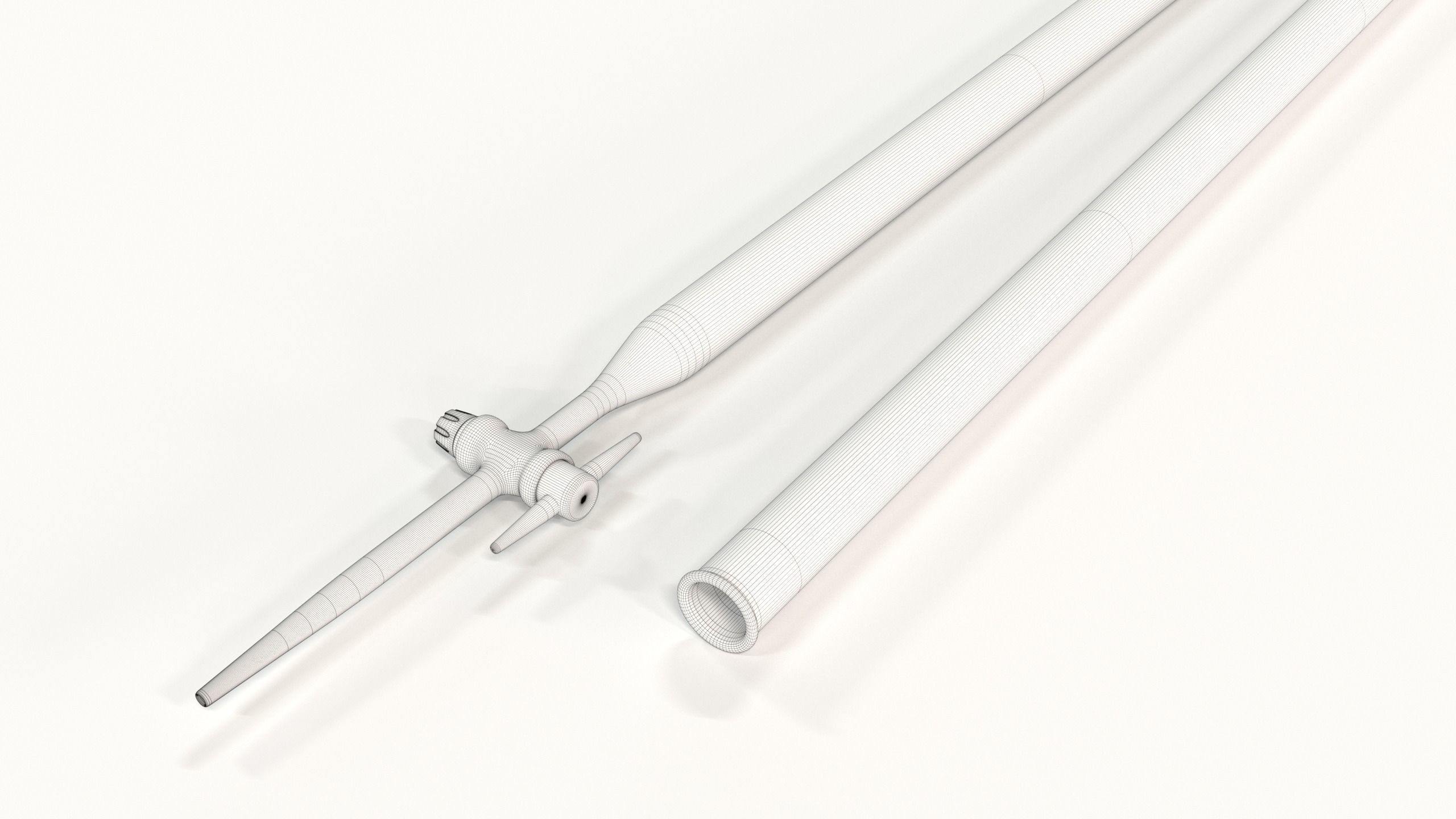 Burette 3D model | CGTrader