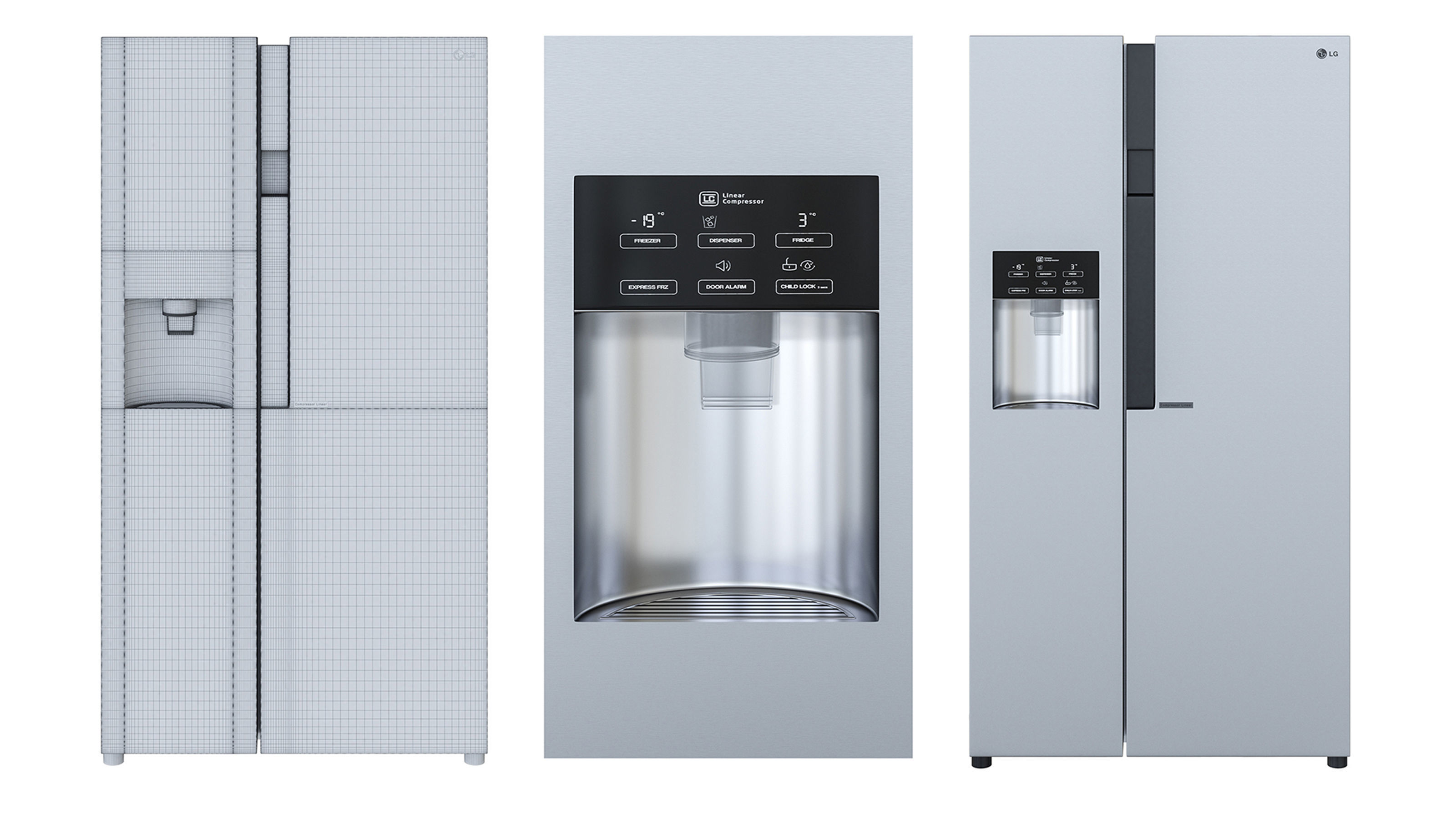 LG Kitchen Set 3D model | CGTrader