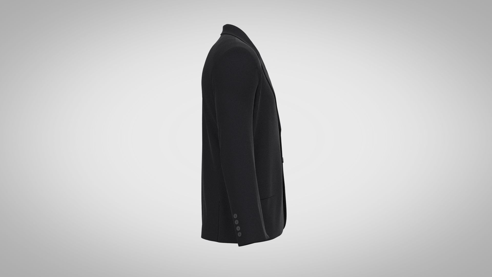 Classic Suit Jacket 3D model | CGTrader