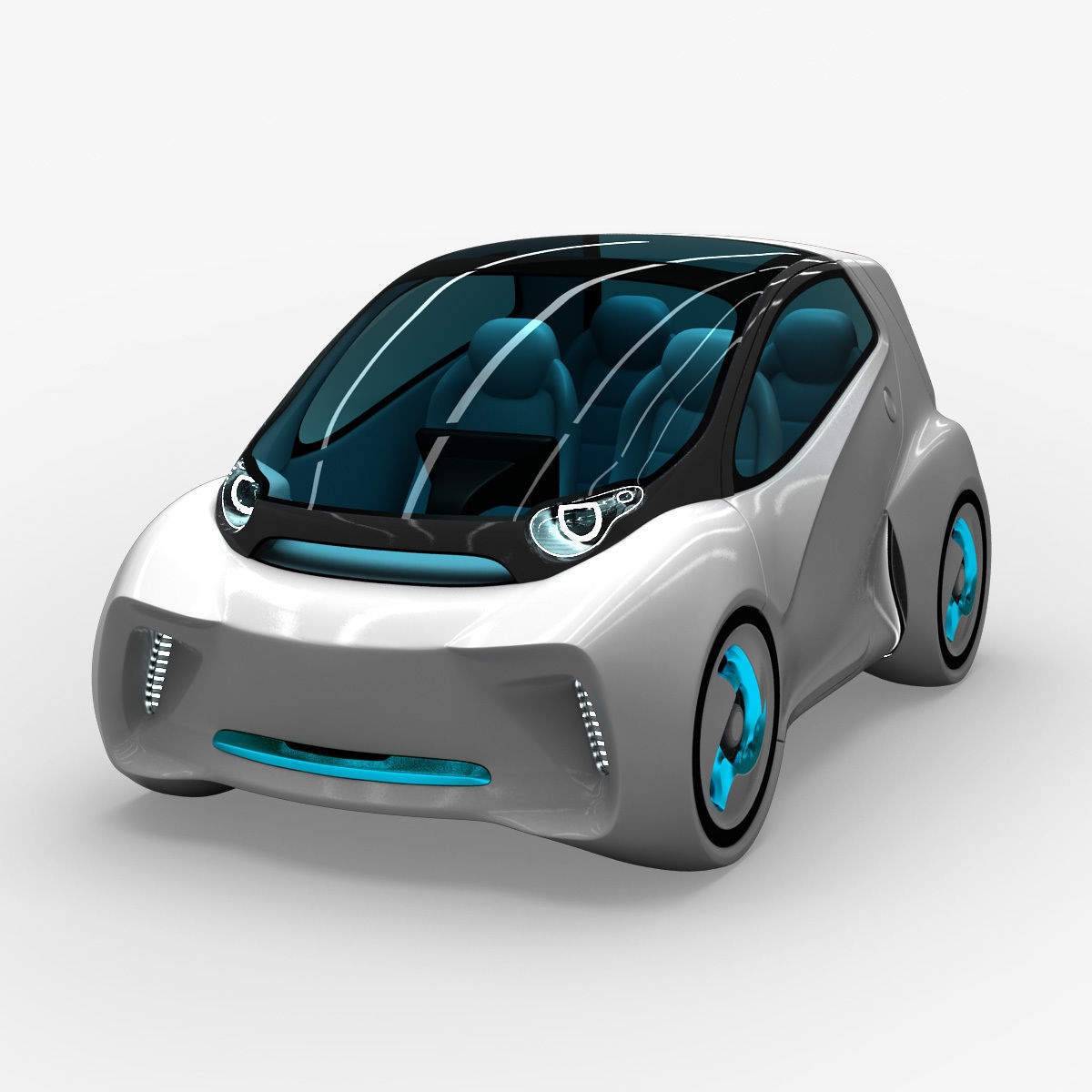 Ion 1 - Concept EV 3D model | CGTrader