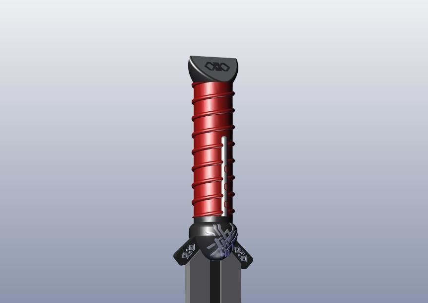 KILI SWORD 3D model 3D printable | CGTrader
