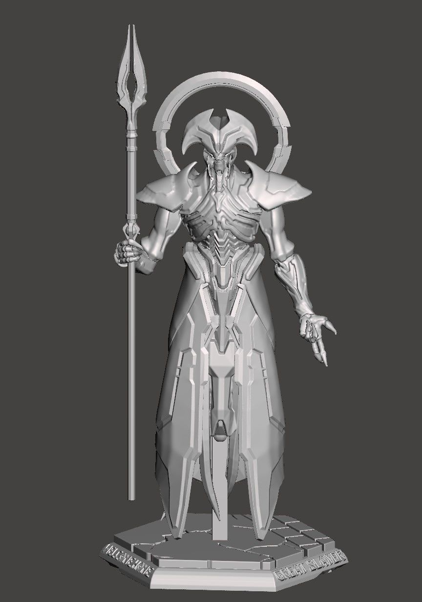 MAYKR ANGEL CIVILIAN - DOOM ETERNAL HIGH POLY STL 3D model 3D printable ...
