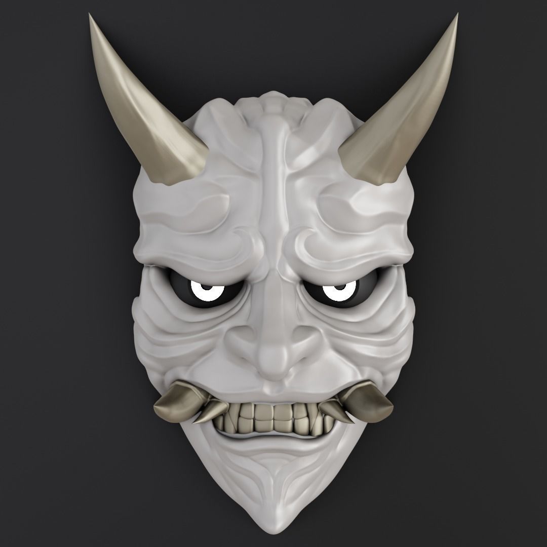 Oni for decoration 3D model 3D printable | CGTrader
