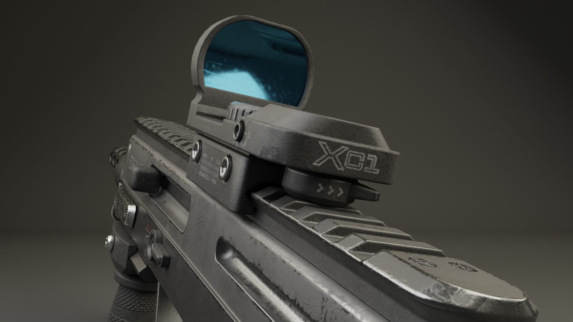 3D model MICRO UZI VR / AR / low-poly | CGTrader