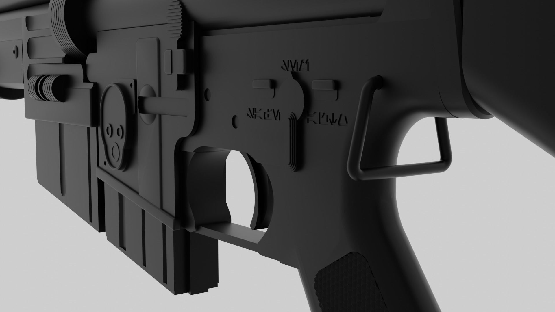 A280 Blaster Rifle 3D model | CGTrader
