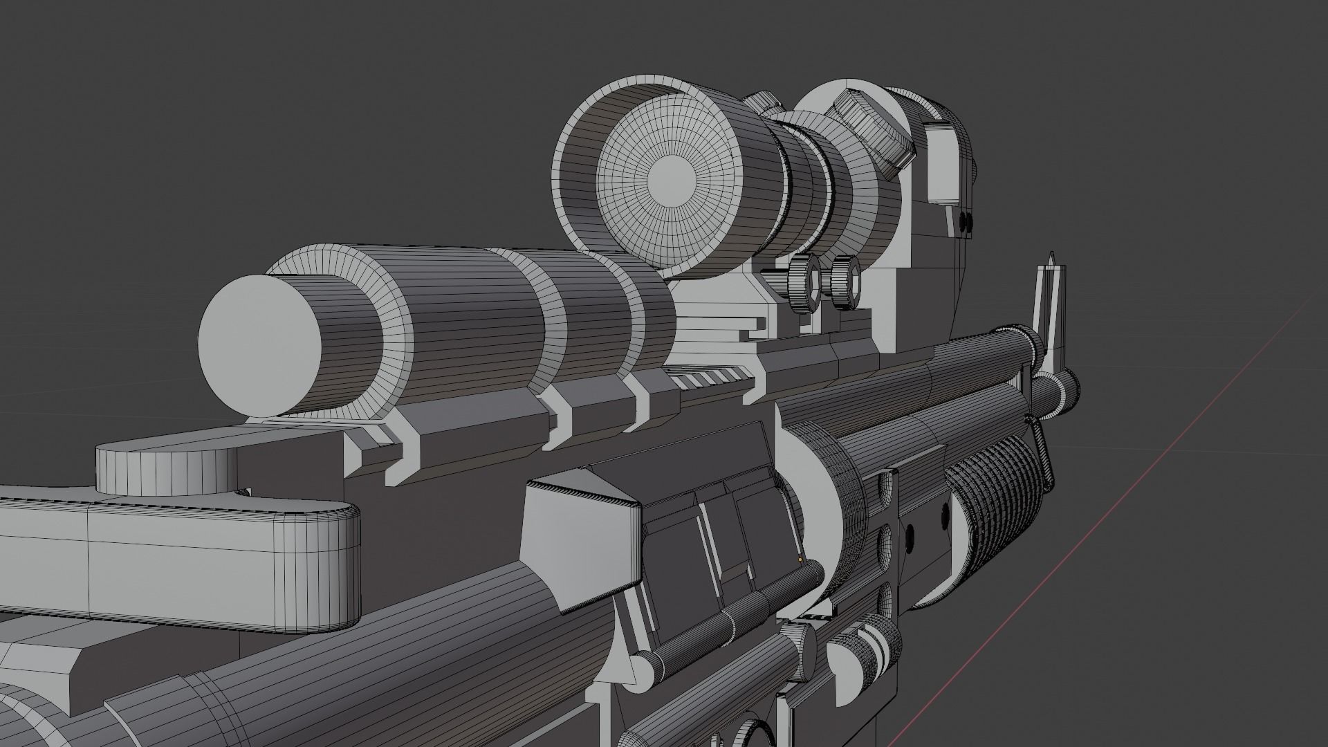 A280 Blaster Rifle 3D model | CGTrader