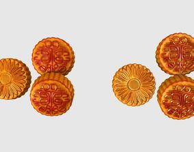 Mooncake 3D Models | CGTrader