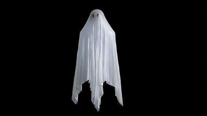 High Poly Ghost Model 3 ball 3D model | CGTrader