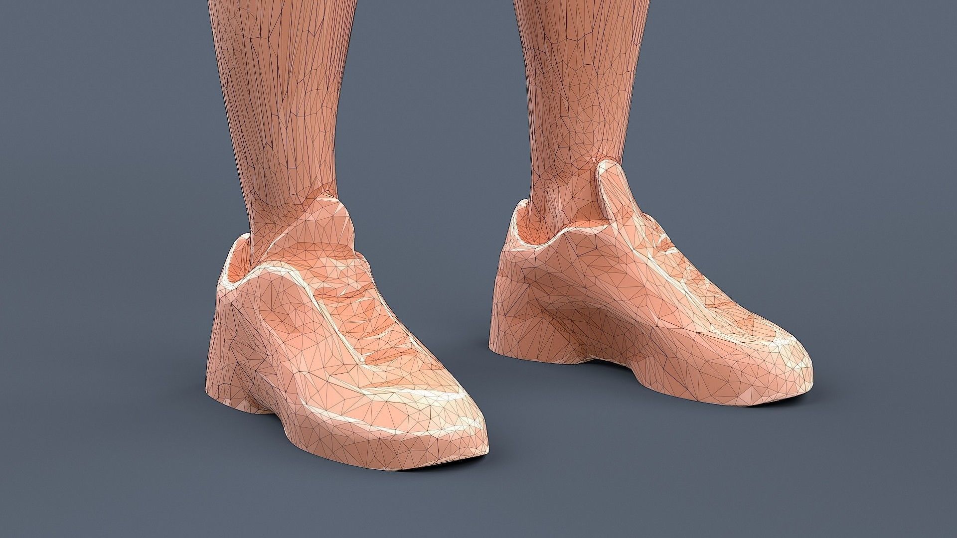 She Looked Around 3D model | CGTrader