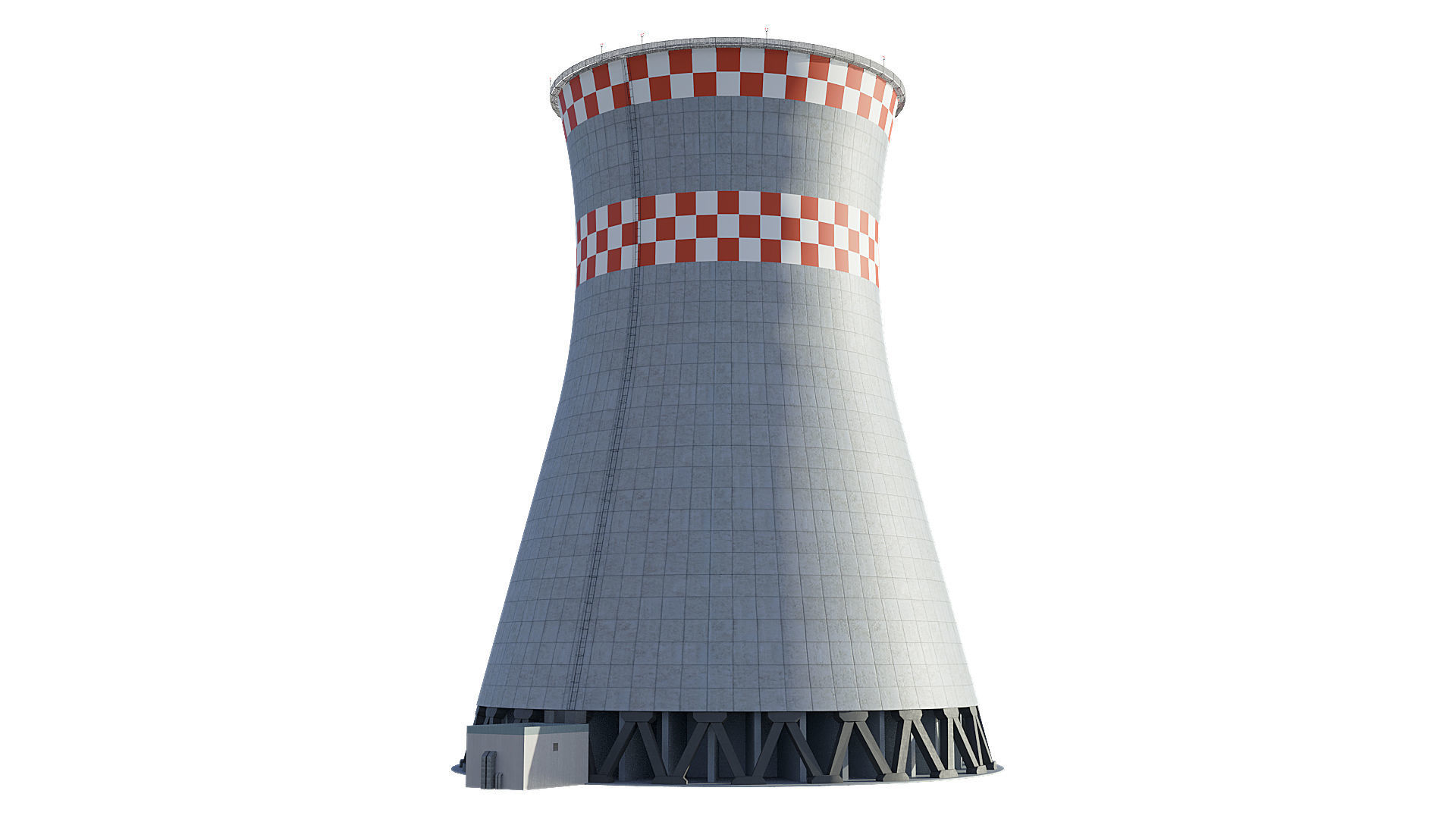 Cooling Tower 3D model | CGTrader