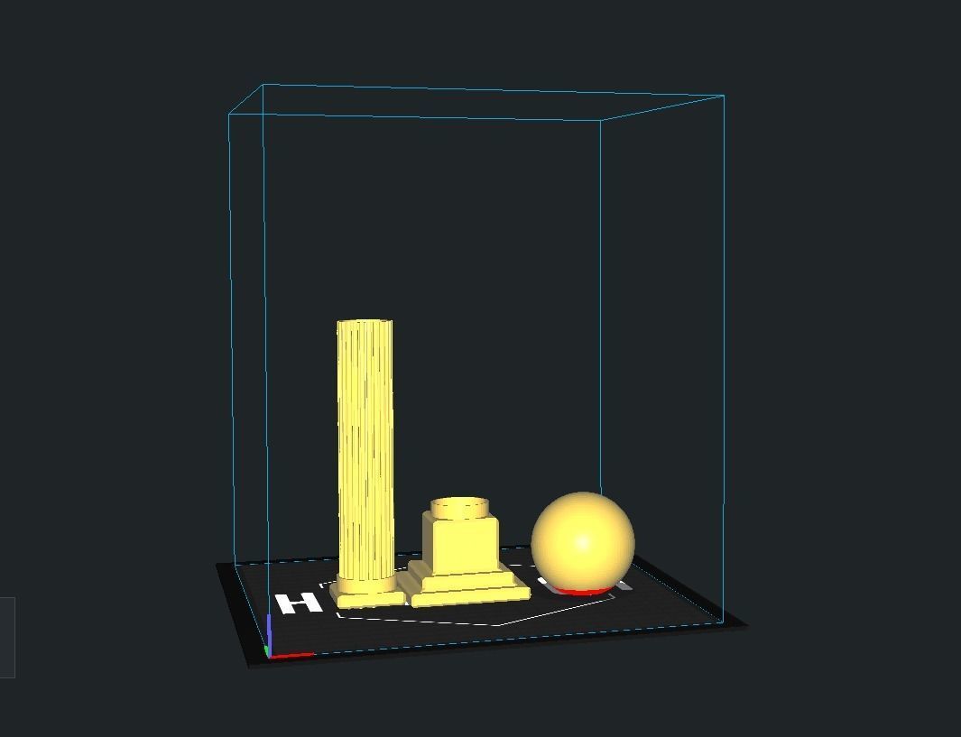 Masonic Temple Columns - Columnas Templo Masonico 3D model | CGTrader