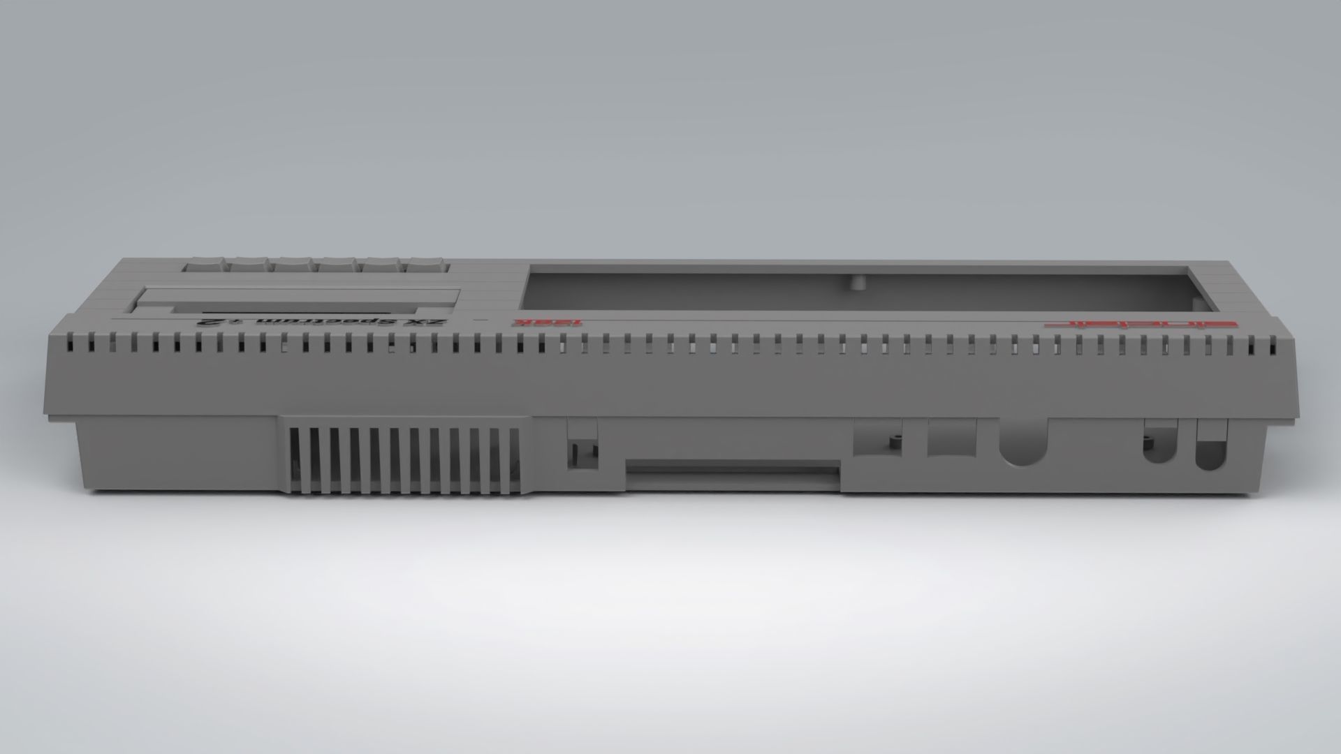 ZX Spectrum Plus 2 128K Case 3d print model 3D model 3D printable ...
