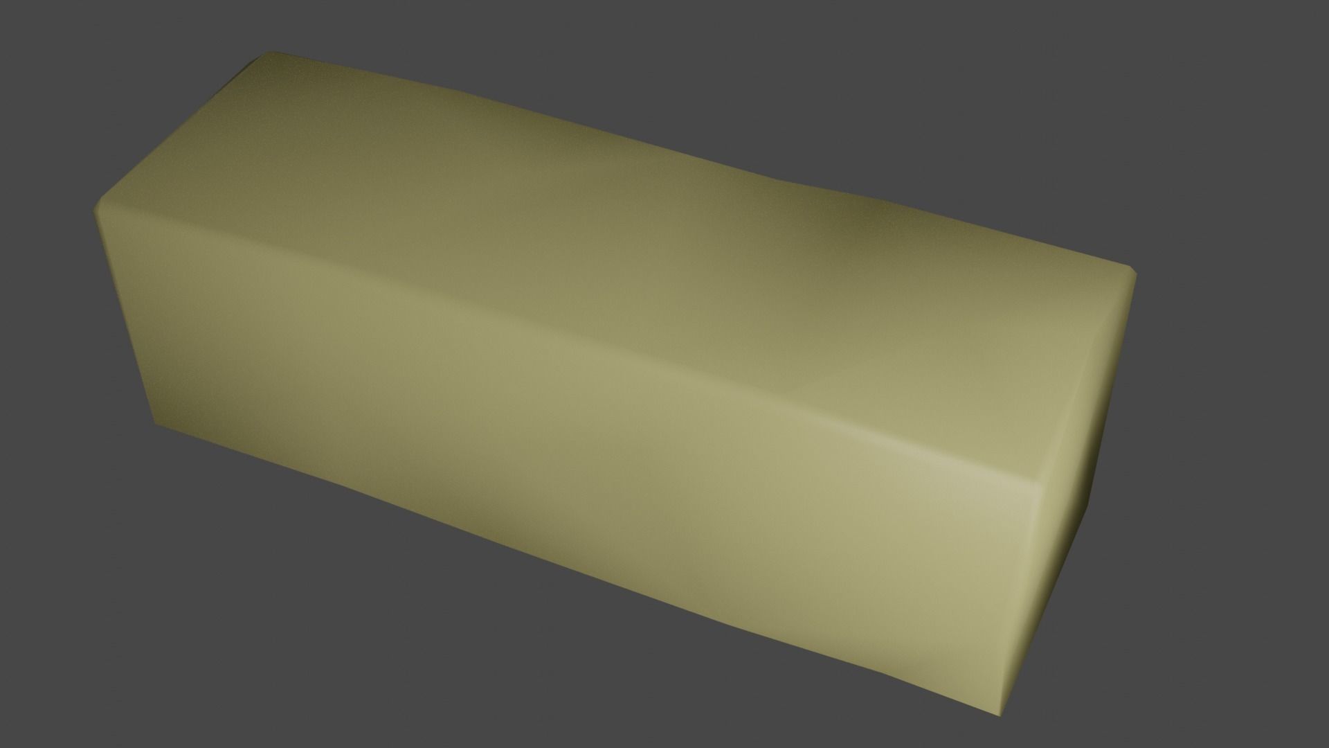 3D model Butter VR / AR / low-poly | CGTrader