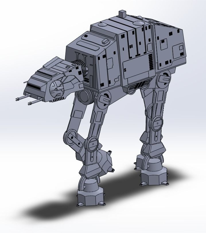 AT-AT Walker 3D model | CGTrader