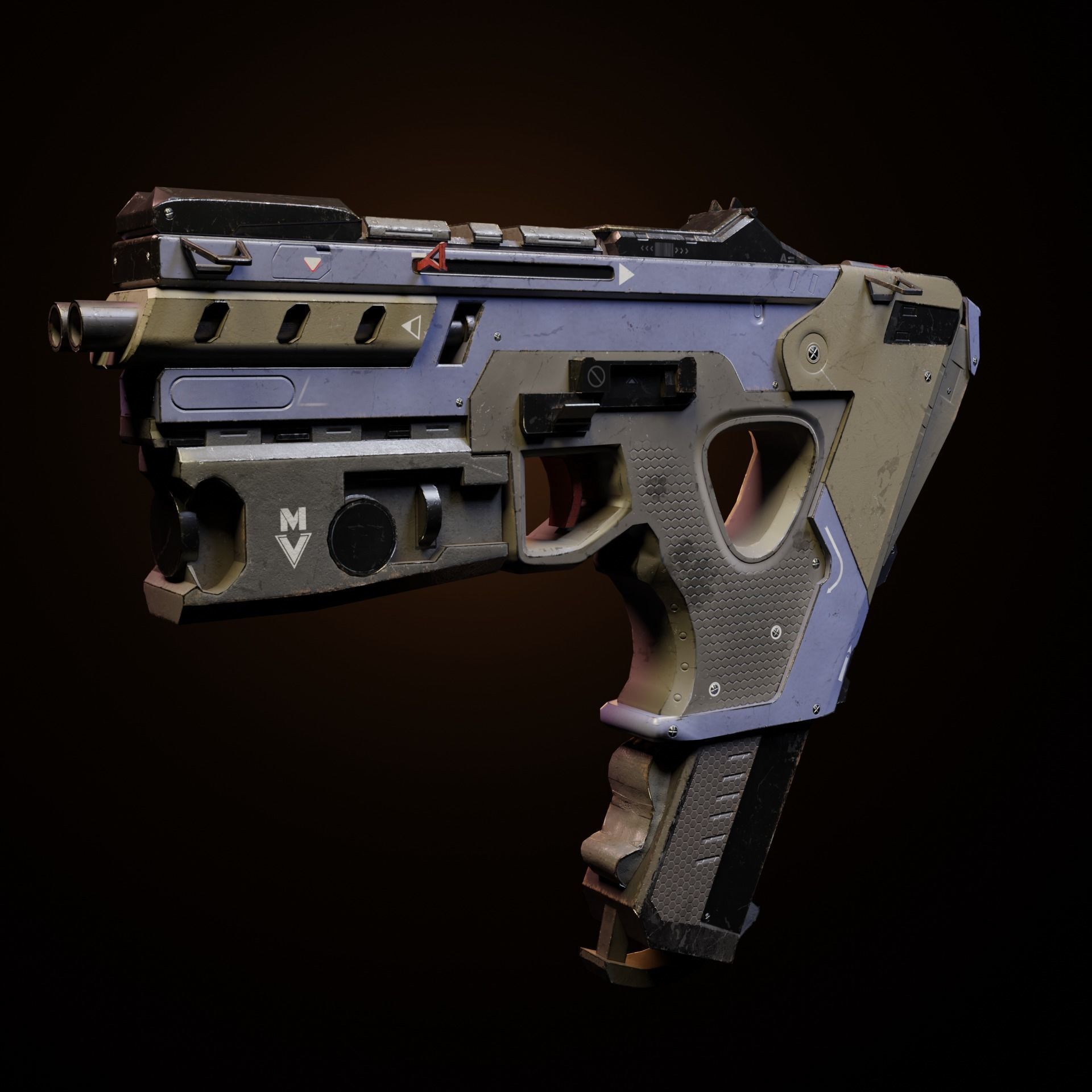 Alternator SMG free VR / AR / low-poly 3D model | CGTrader