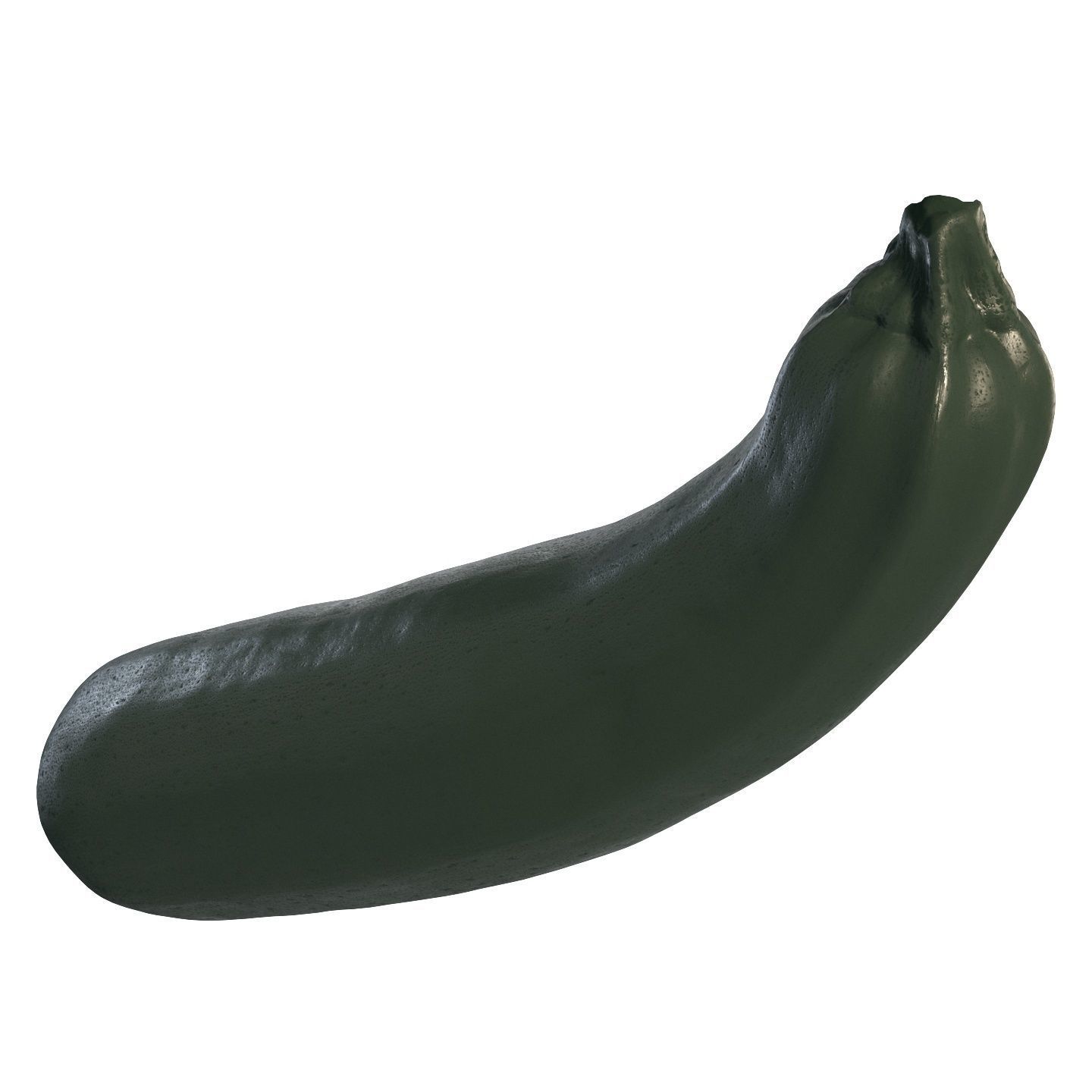 Green Zucchini 4k scanned 3D model | CGTrader