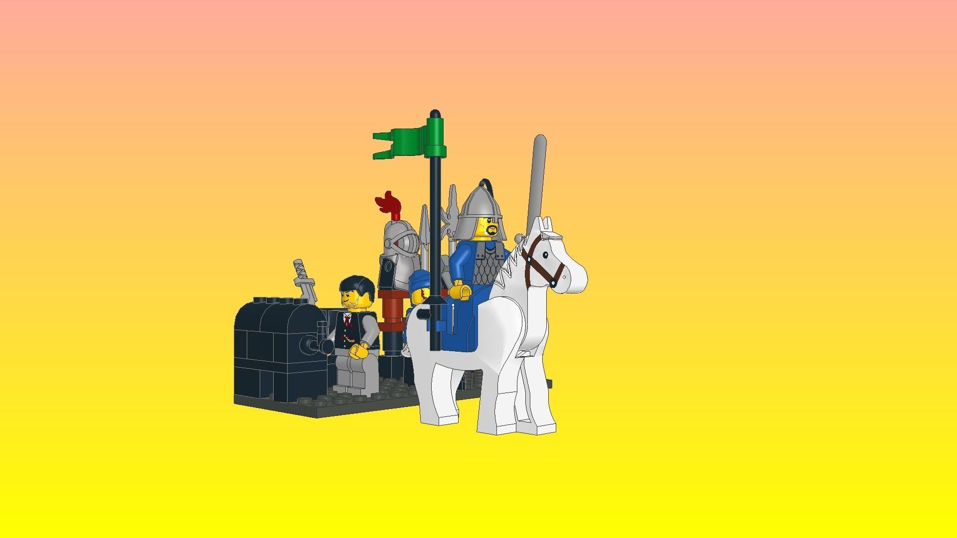 Lego Smithy Model 1013 3D model | CGTrader