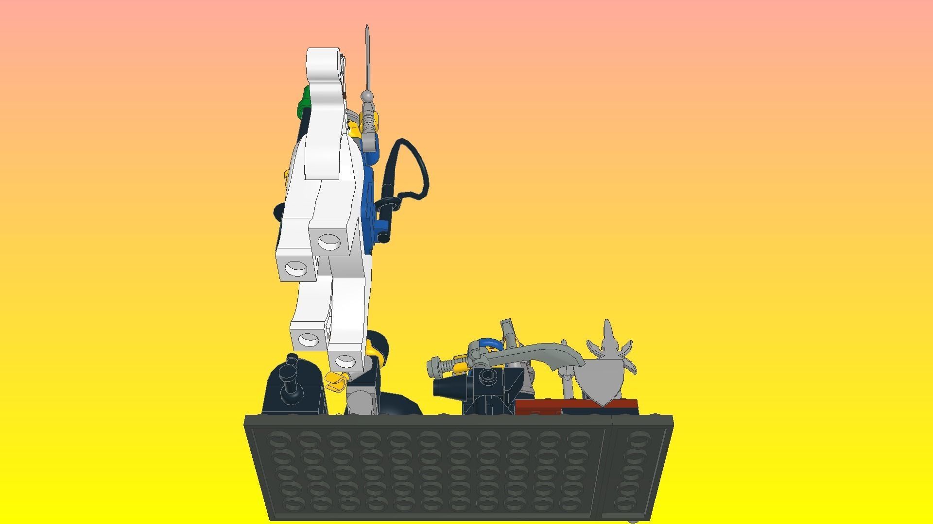 Lego Smithy Model 1013 3D model | CGTrader