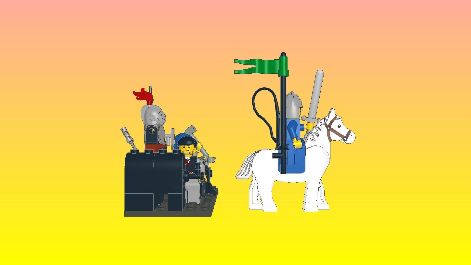 Lego Smithy Model 1013 3D model | CGTrader