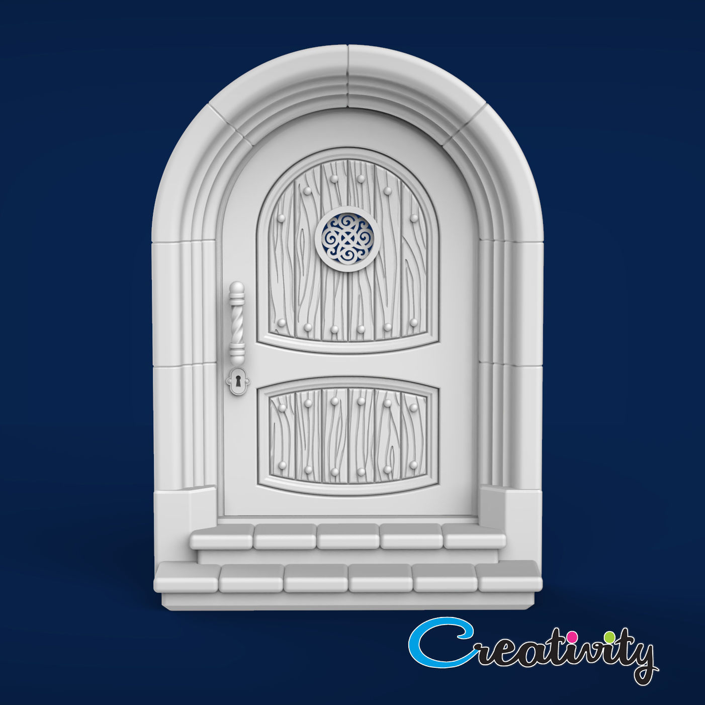 House doors 3D model 3D printable | CGTrader