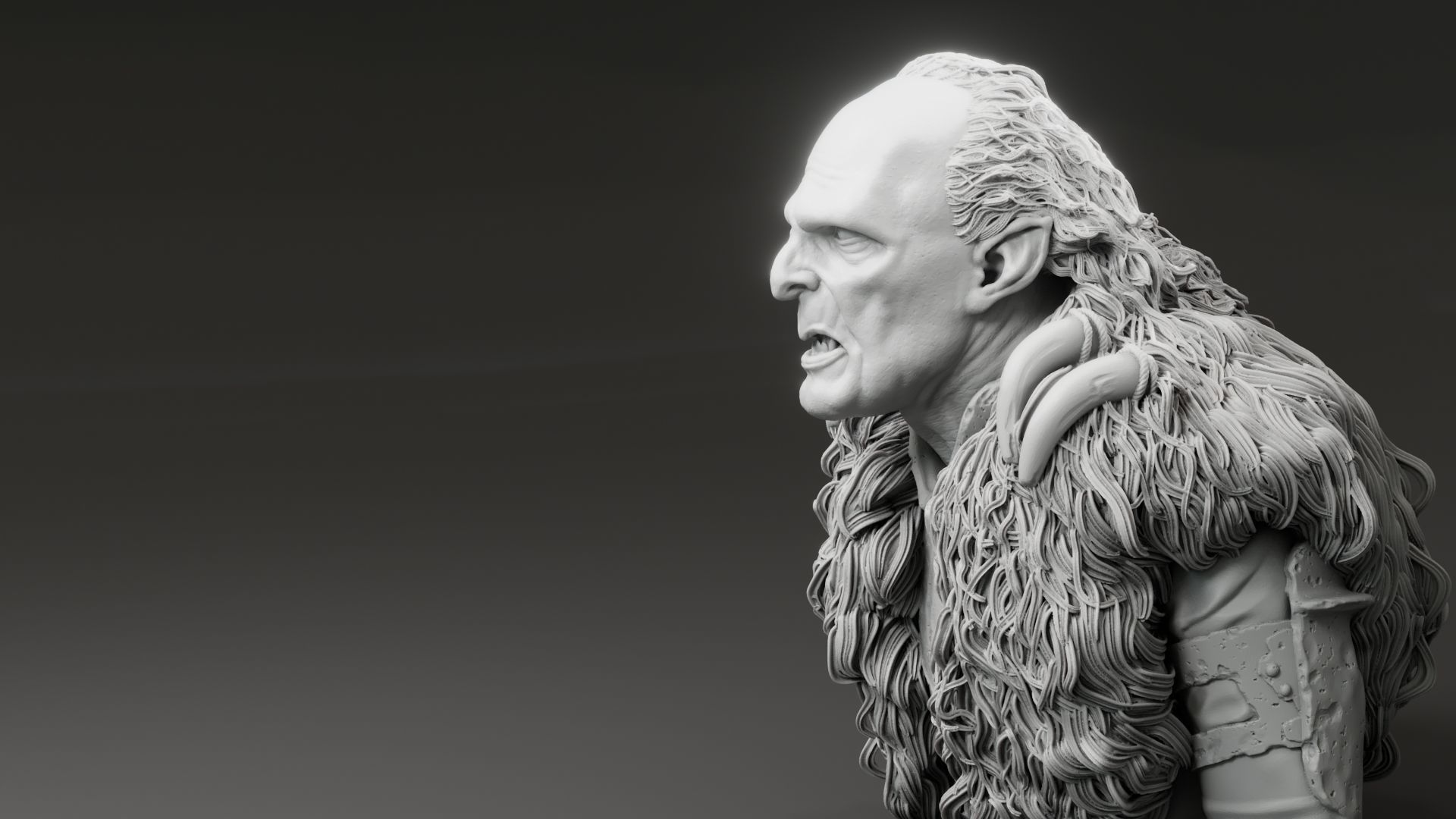 Stephen Ure - Grishnakh - The Lord of the Rings 3D model 3D printable ...