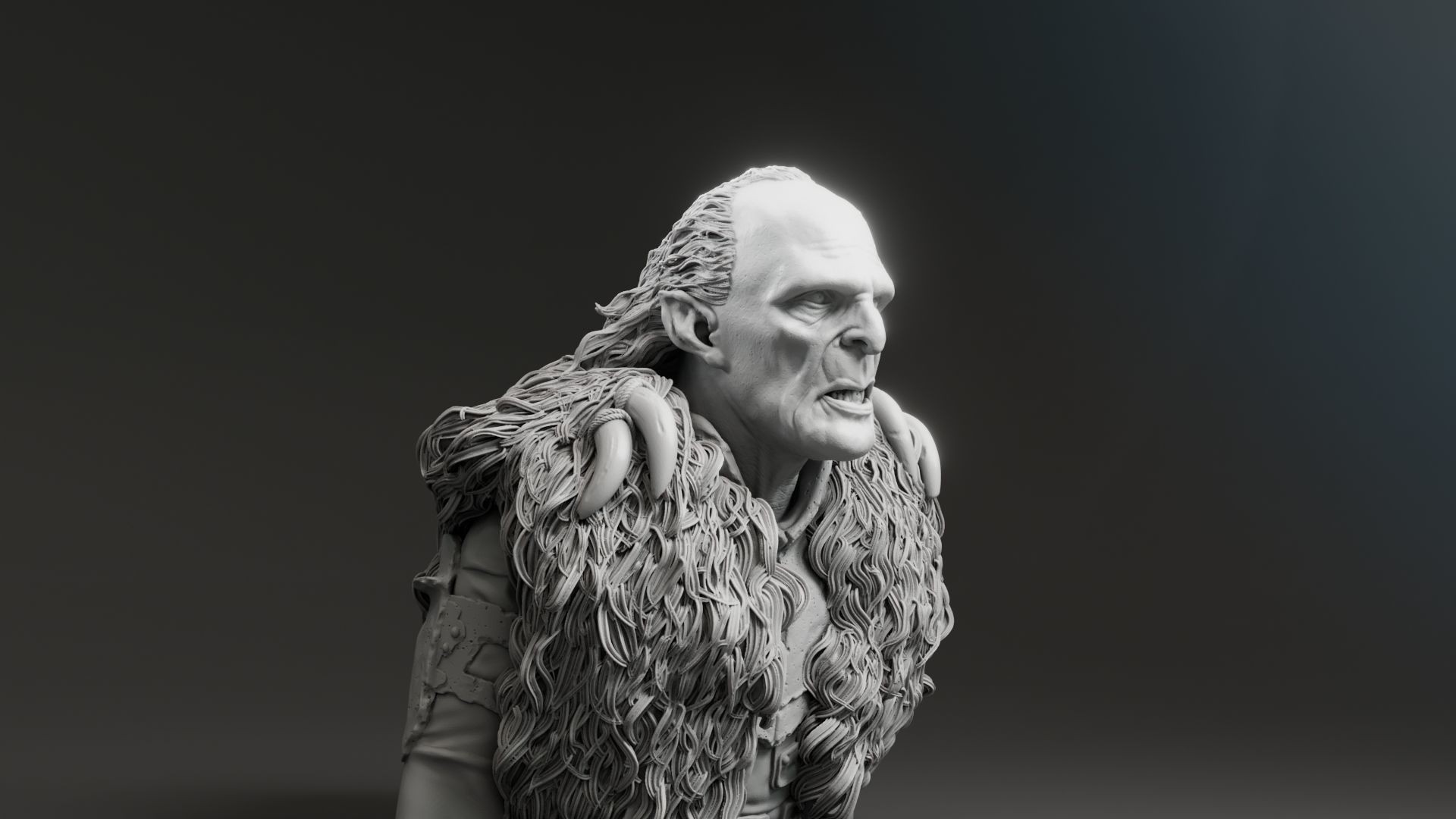 Stephen Ure - Grishnakh - The Lord of the Rings 3D model 3D printable ...