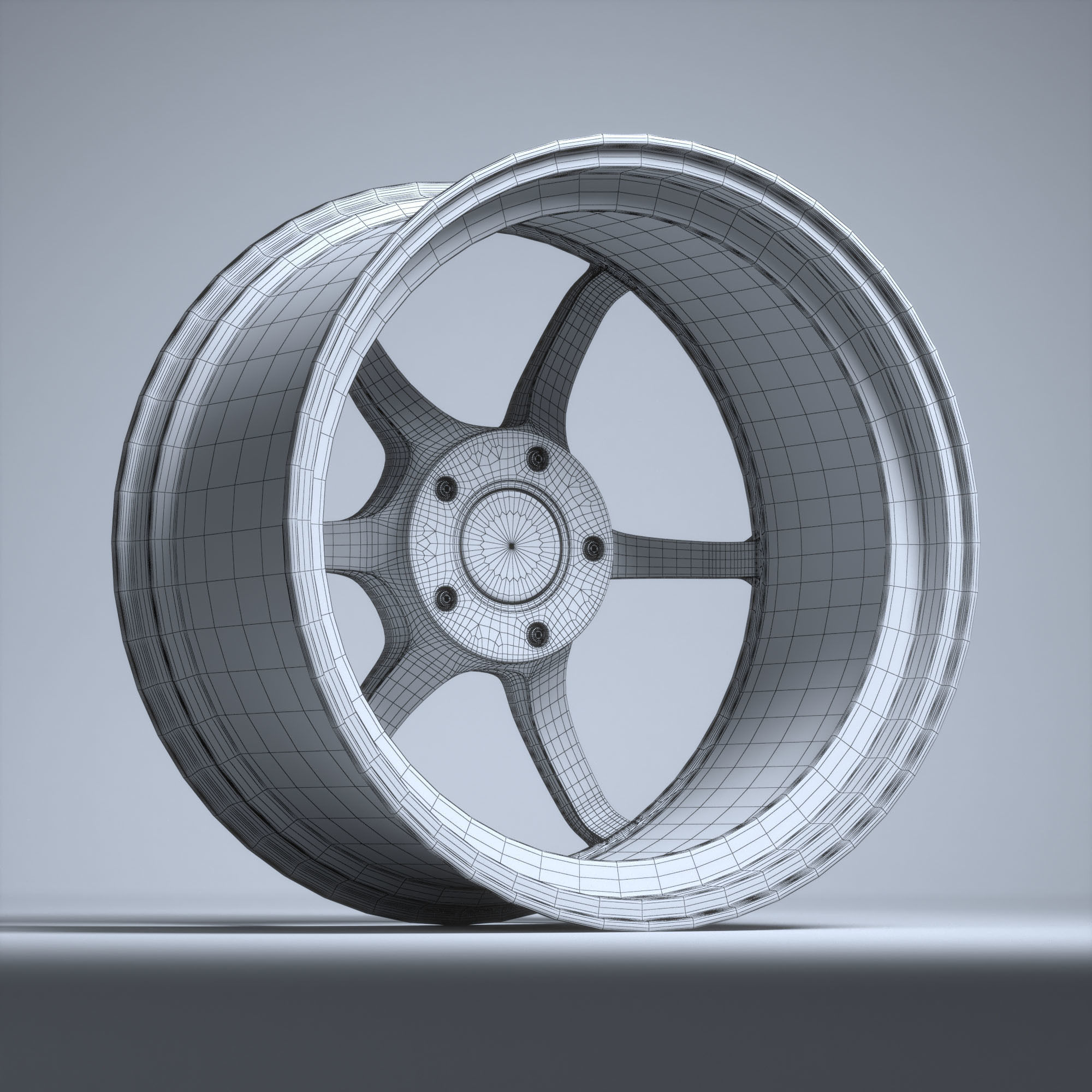 3D model ADVAN Racing RG4 VR / AR / low-poly | CGTrader