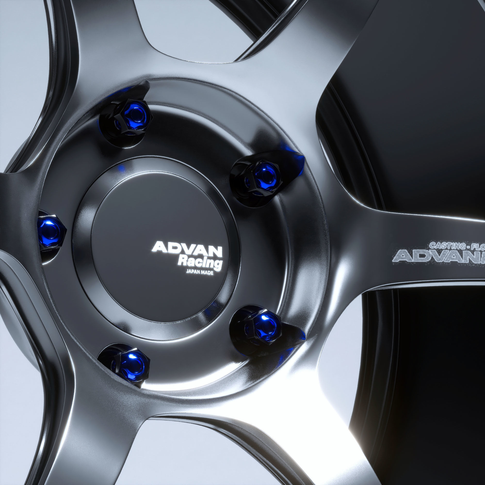 3D model ADVAN Racing RG4 VR / AR / low-poly | CGTrader