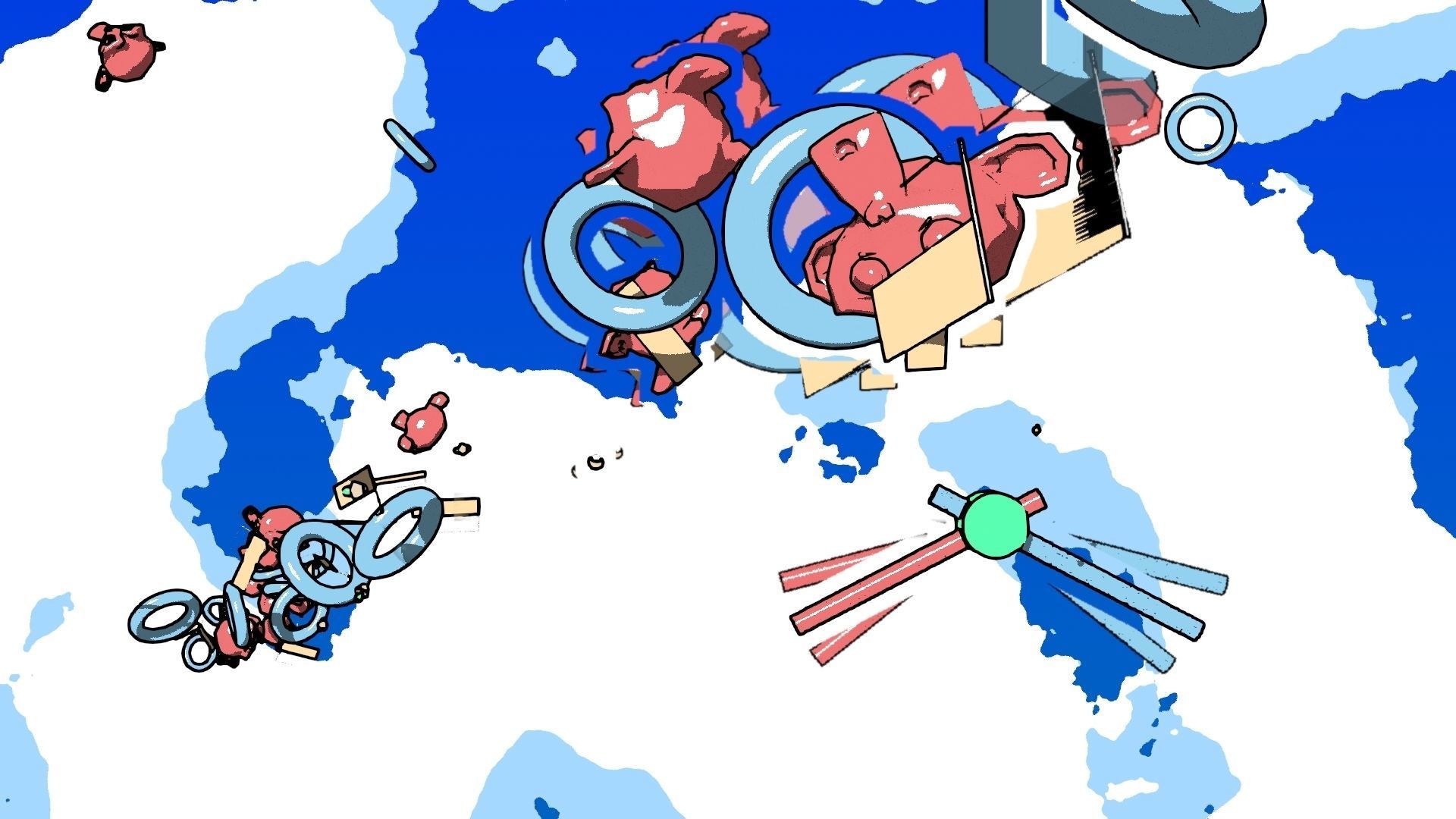 For Anime in Blender - Motion Smear - Multiples free 3D model animated ...