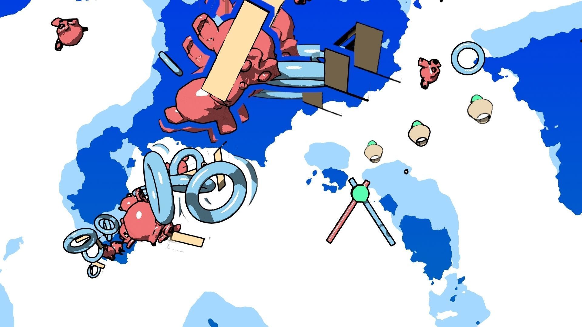 For Anime in Blender - Motion Smear - Multiples free 3D model animated ...