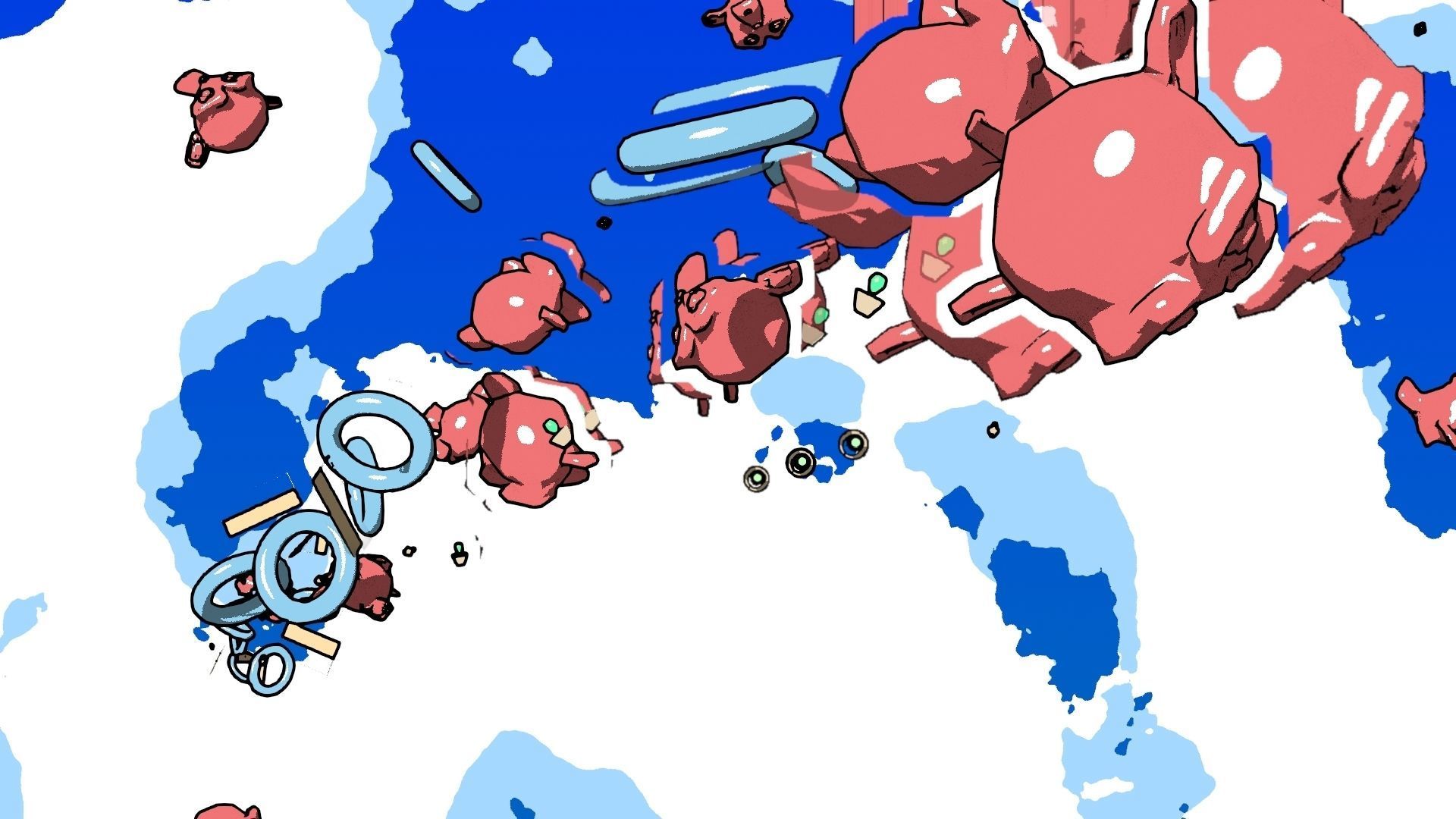 For Anime in Blender - Motion Smear - Multiples free 3D model animated ...