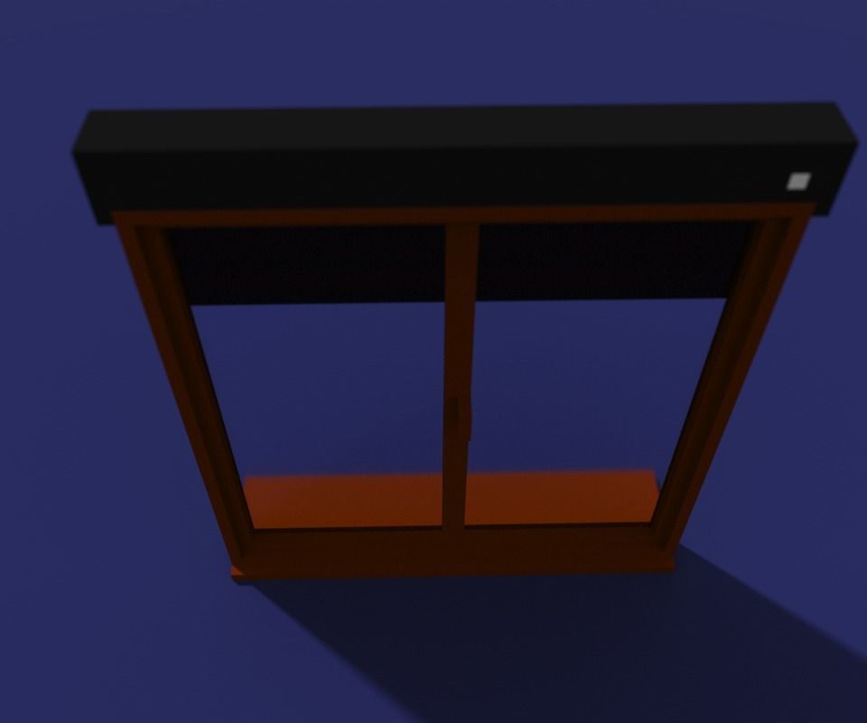 Shutter Window 3D model 3D printable | CGTrader