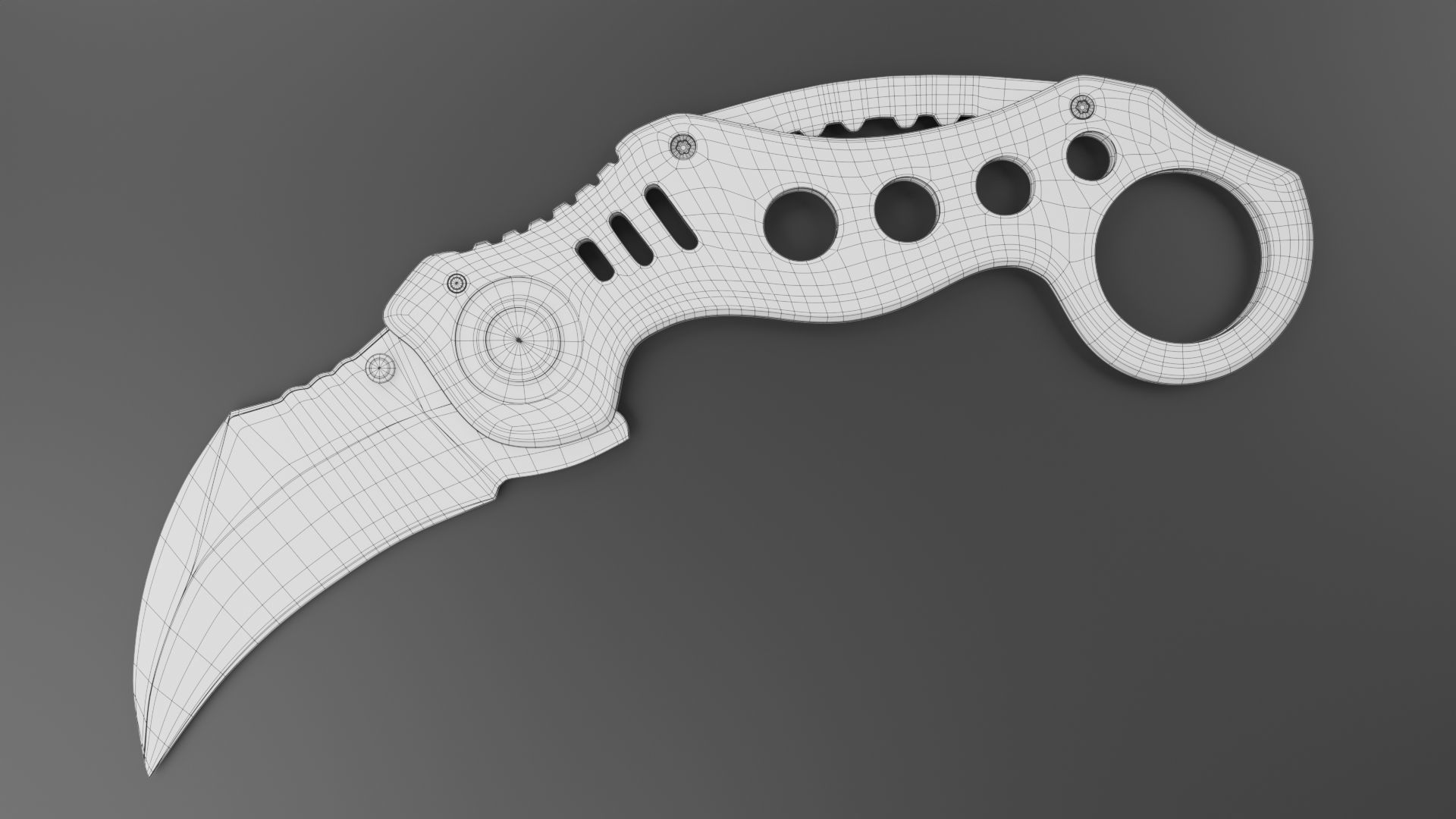 Hawkbill Knife 3D model | CGTrader