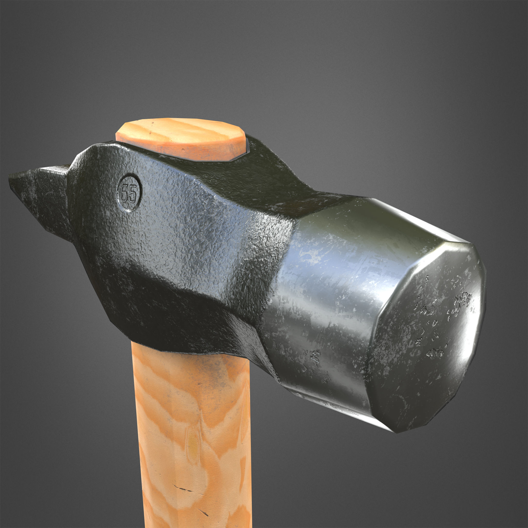 3D model Hammer Realistic VR / AR / low-poly | CGTrader