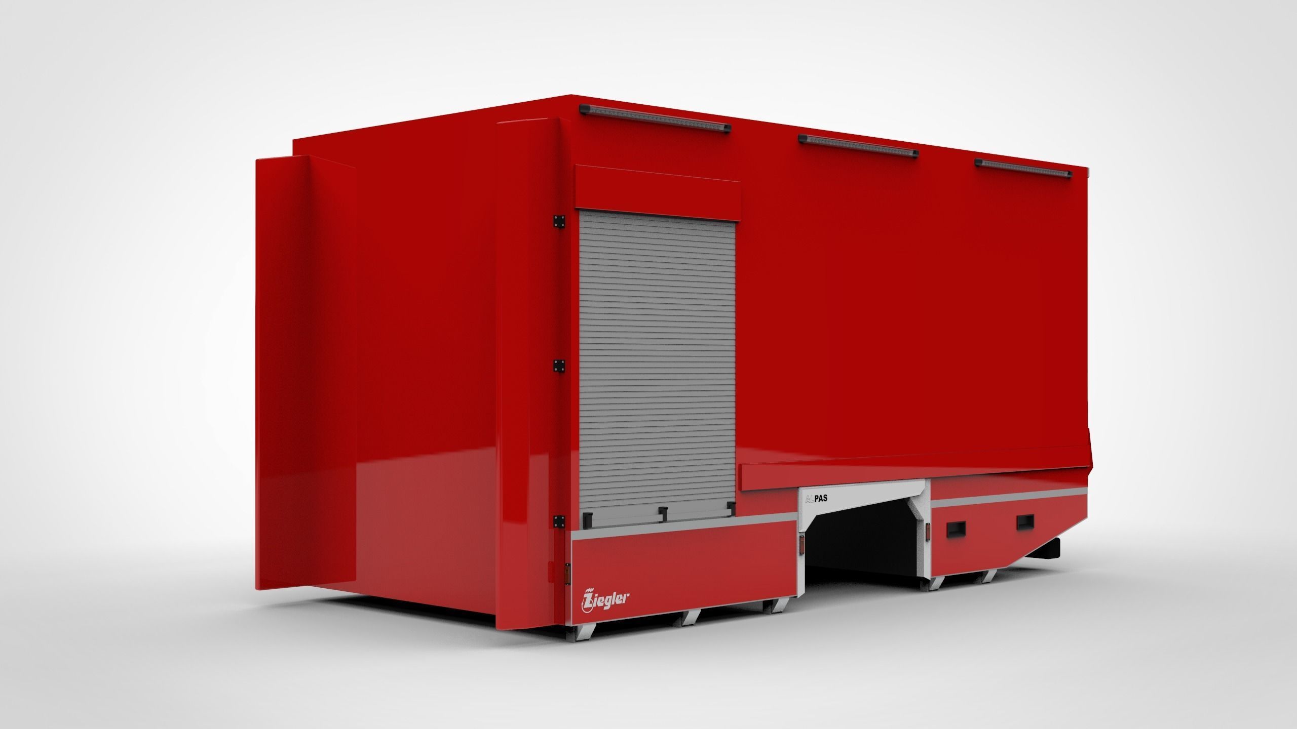 Ziegler Alpas 3rd Gen GW - Logistik Back Construction 3D model | CGTrader