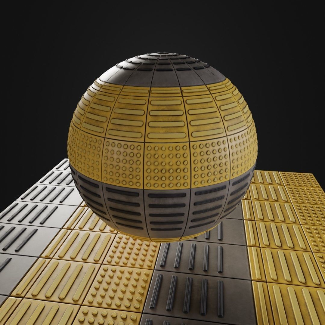 Braille Block tiles Texture | CGTrader