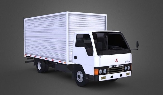 Mitsubishi Fuso Canter free 3D model | CGTrader