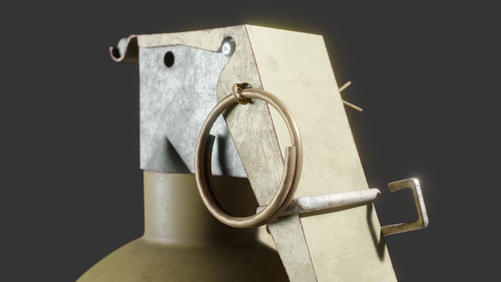 3D model M67 Grenade VR / AR / low-poly | CGTrader