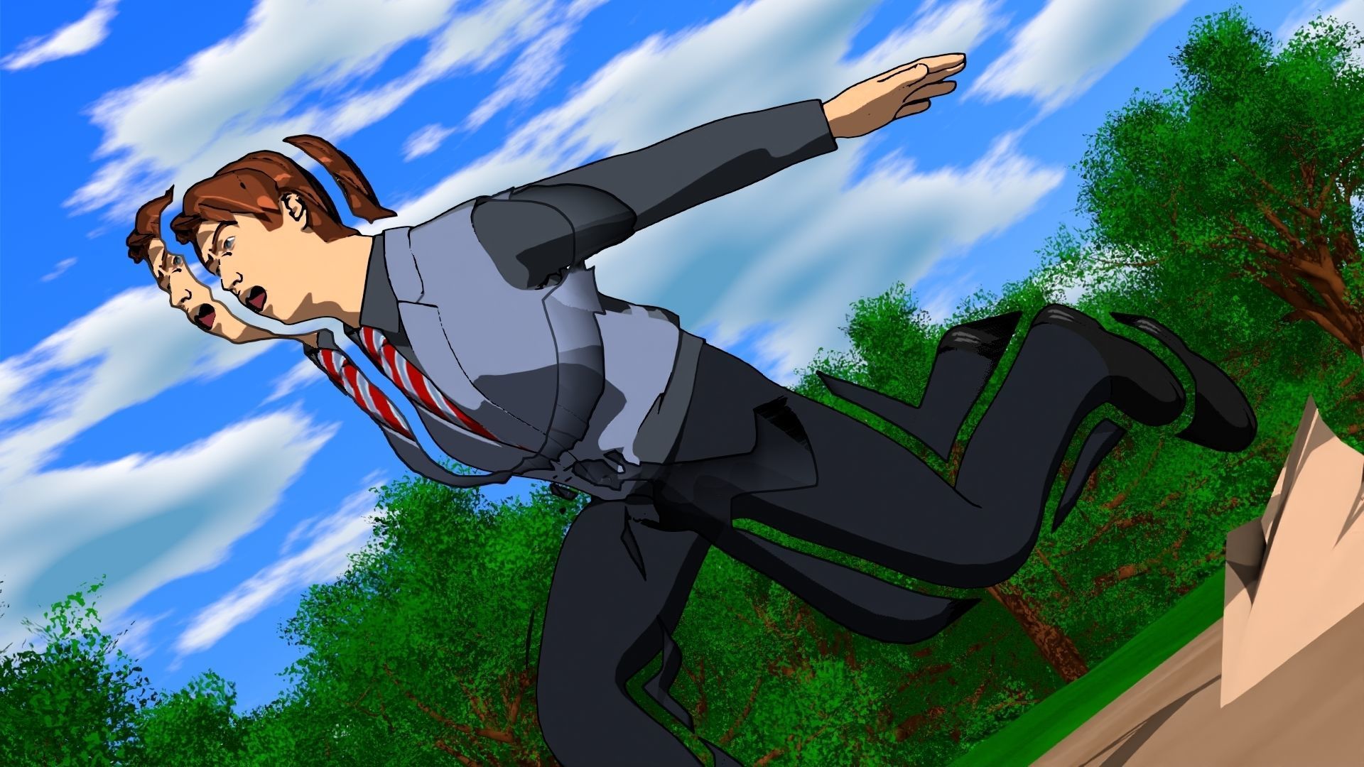 For Anime in Blender - Motion Smear - Multiples ADVANCED 3D model ...