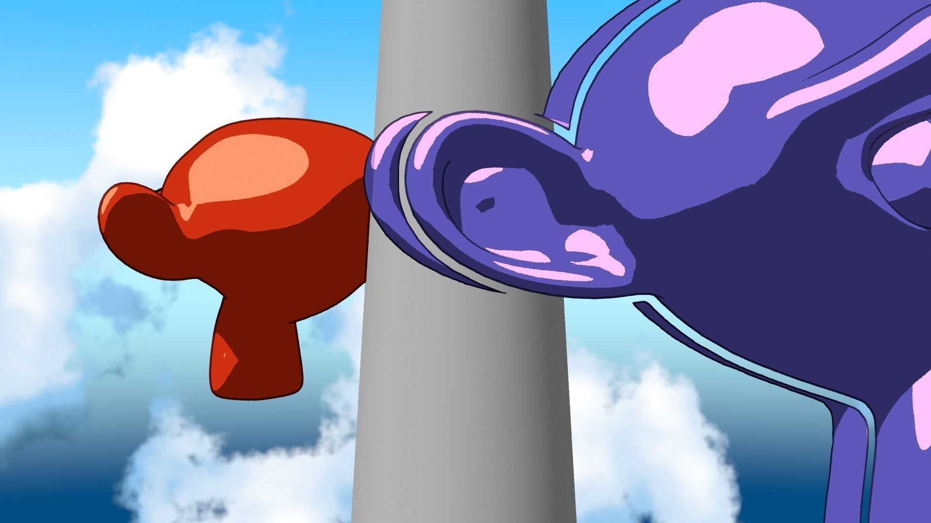 For Anime in Blender - Motion Smear - Multiples ADVANCED 3D model ...