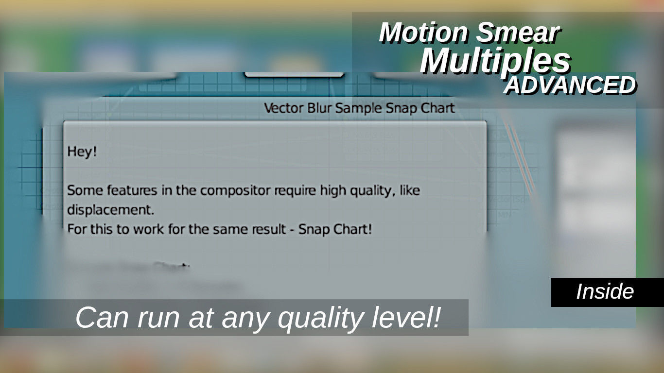 For Anime in Blender - Motion Smear - Multiples ADVANCED 3D model ...
