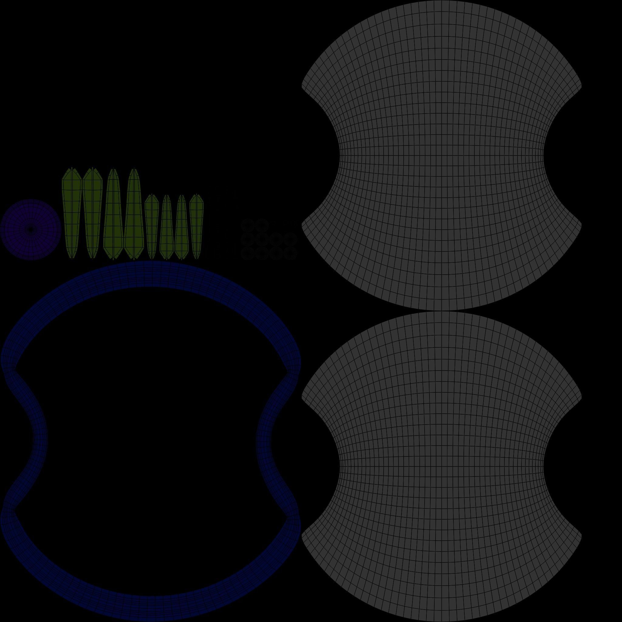 Radial Shield 3D model | CGTrader