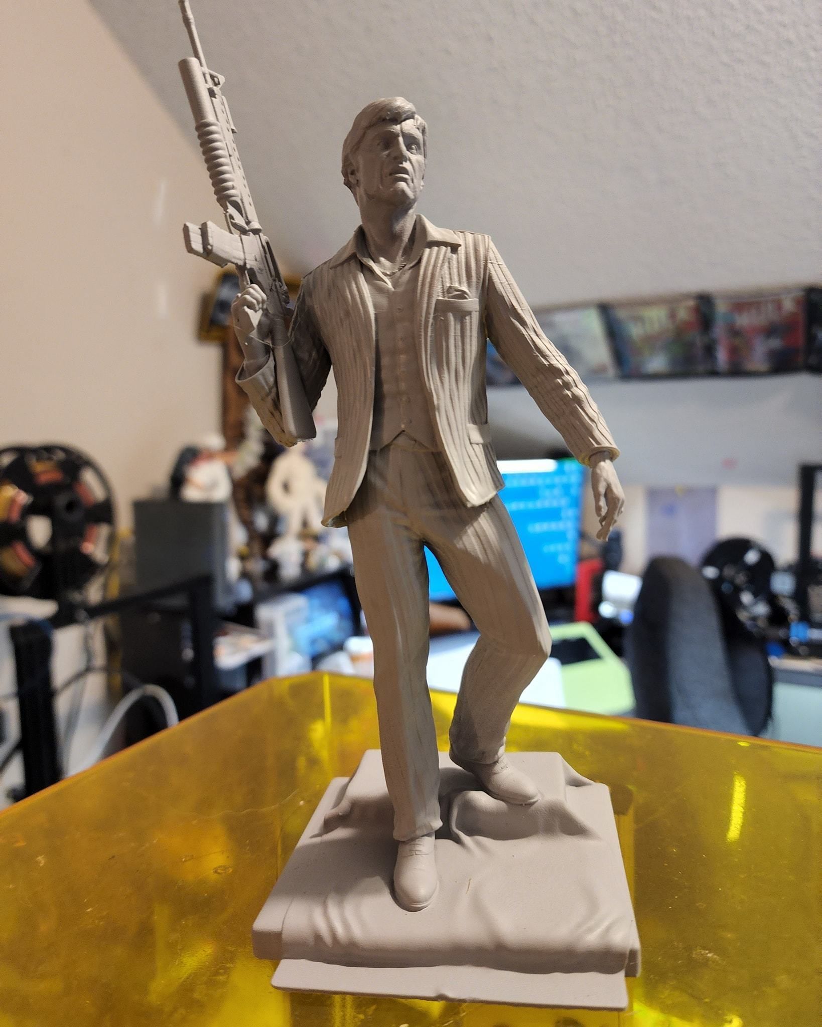 Scarface Tony Montana 3D model 3D printable | CGTrader